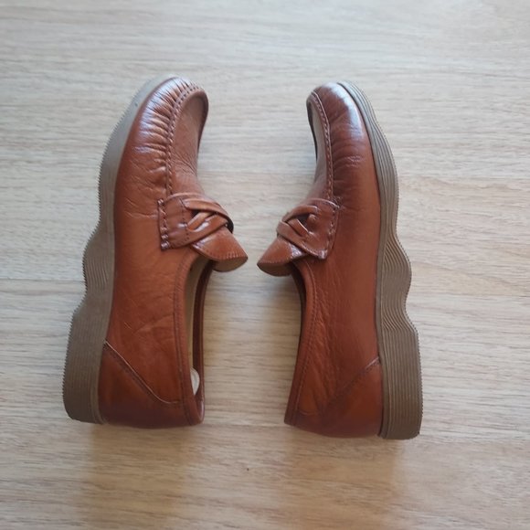 Famolare | Shoes | Vintage Famolare Made In Italy Leather Loafer Wave ...